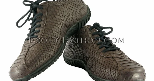 Snakeskin sneakers SH-95 - "EXOTIC PYTHON"